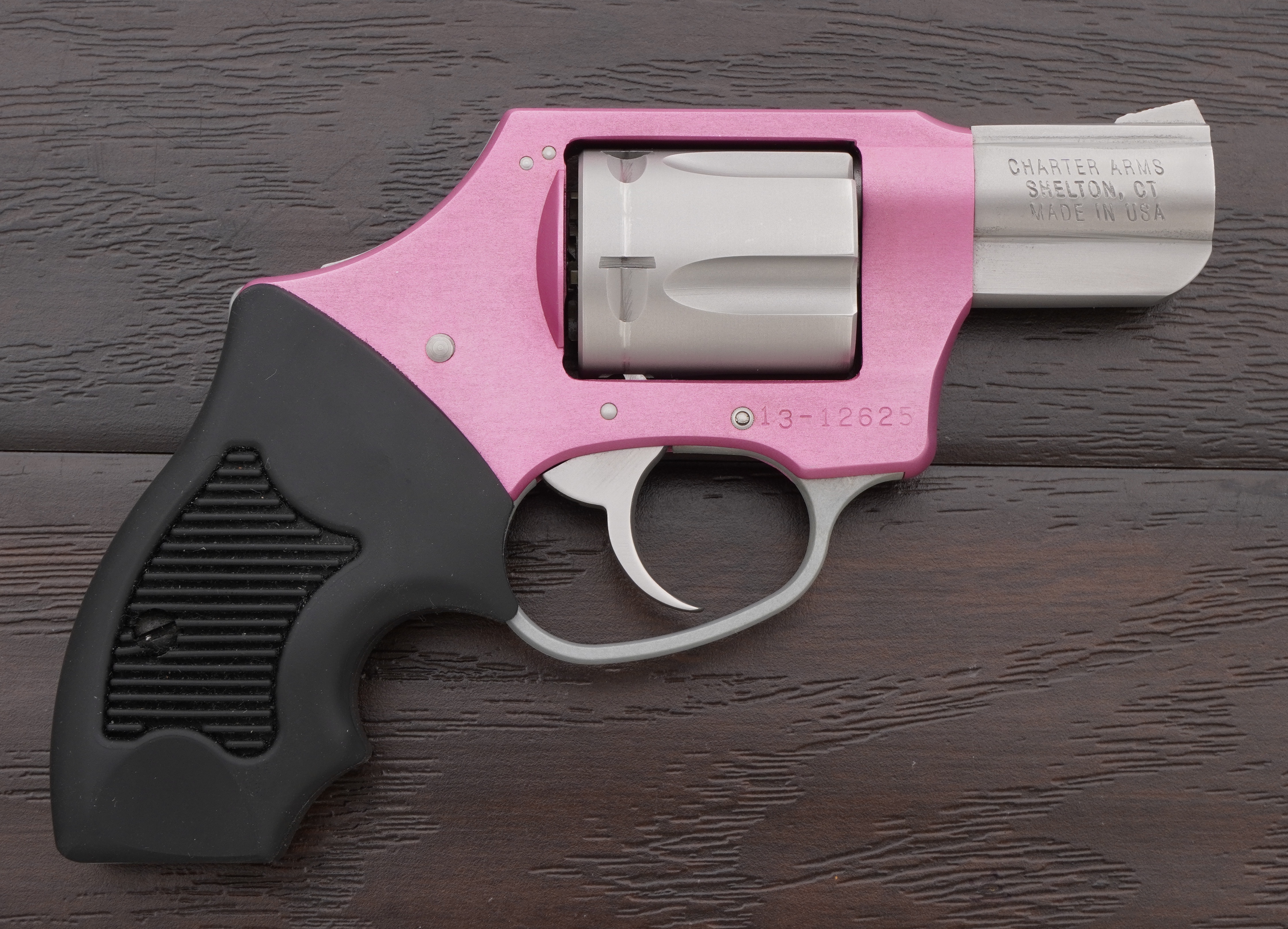 Charter Arms Pink Lady Revolver .38 Special, 2” Barrel, Pink Aluminum ...
