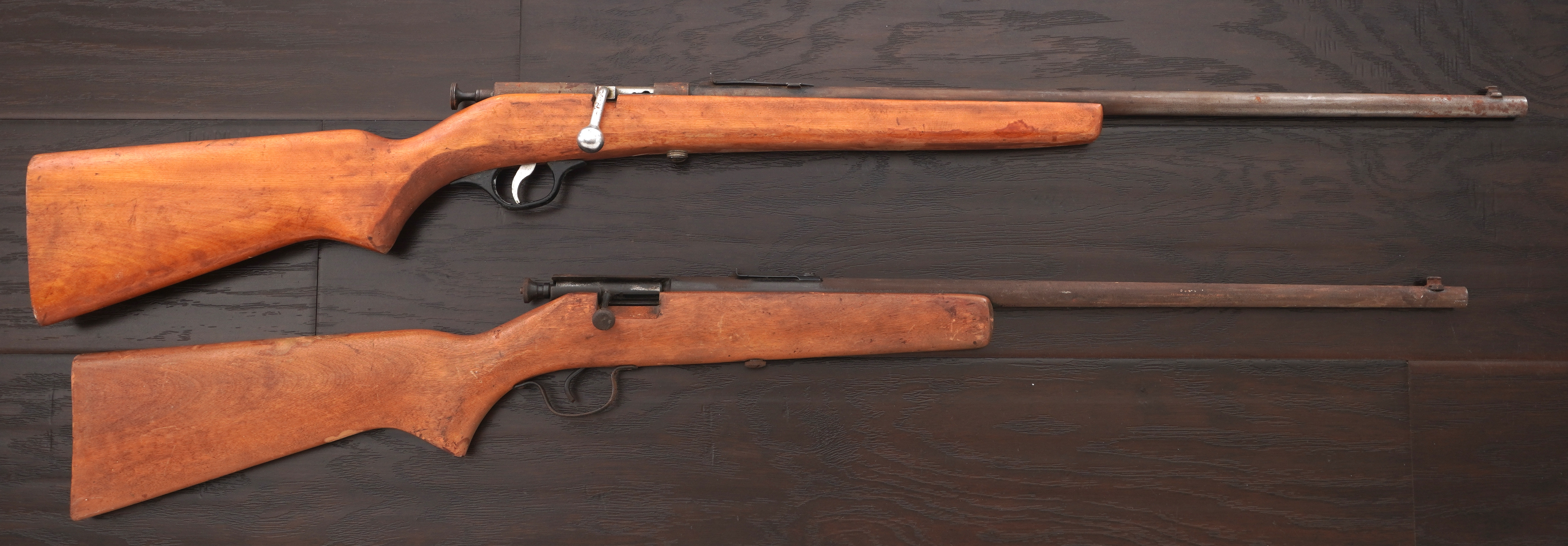 Lot of Two (2) .22 Cal. Rifles, JC Higgins 103.18 & Savage Stevens ...