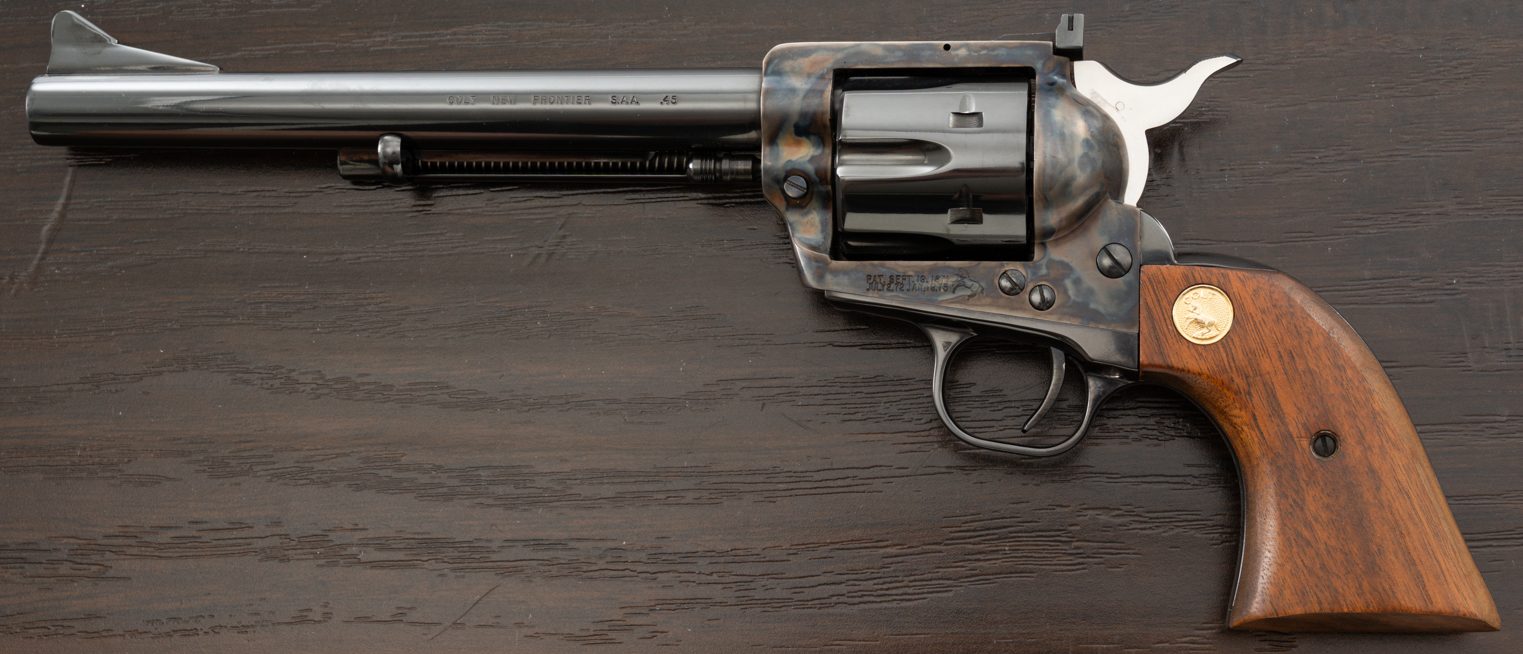 Colt New Frontier Single Action Army Revolver .45 LC, 7.5” Bbl, Mfg ...