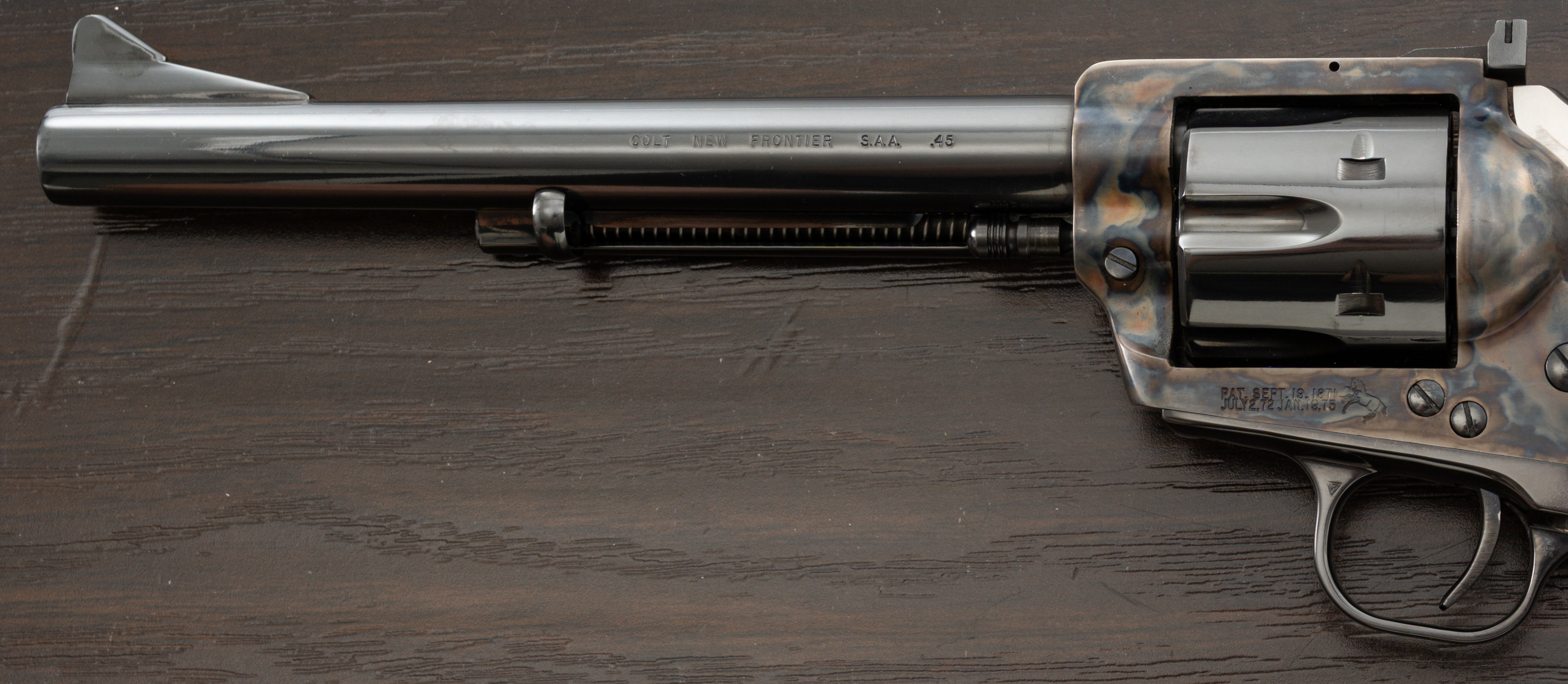 Colt New Frontier Single Action Army Revolver .45 LC, 7.5” Bbl, Mfg ...